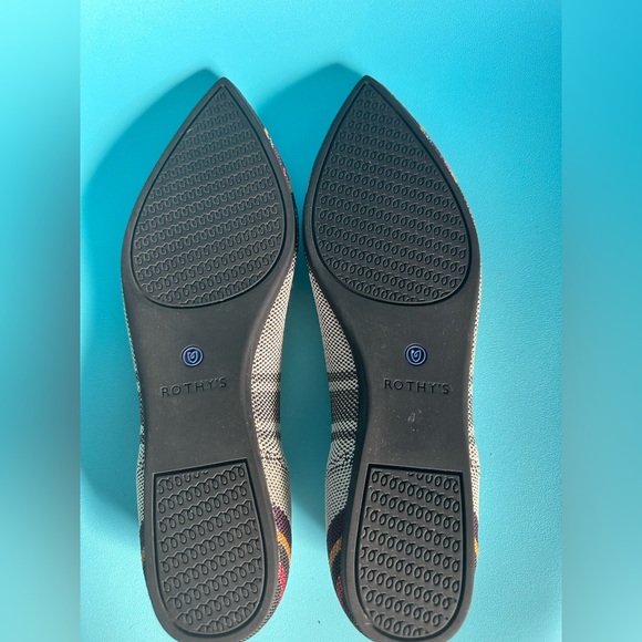 Rothy's | Shoes | Rothys Vib Inverse Stripe Points Shoe | Poshmark